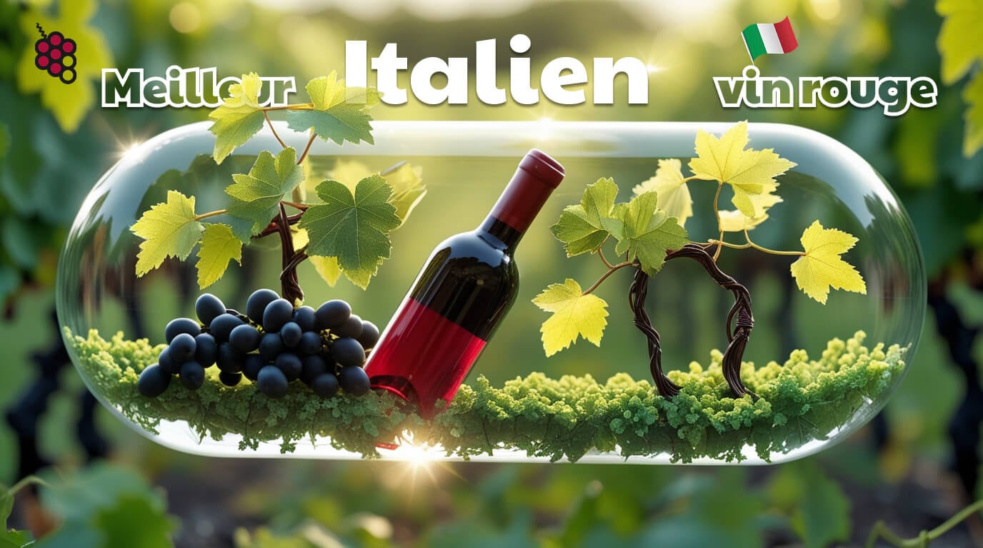 Les meilleurs vins rouges italiens par région en 2025